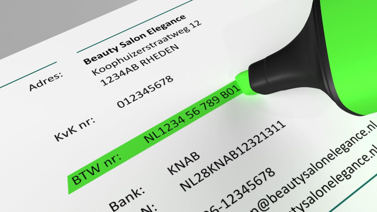 Uitleg: Wat is een BTW-nummer | ZZPfact Software